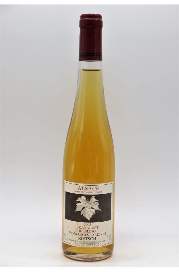 Rietsch Alsace Riesling Brandluft Vendanges Tardives 2005 50cl