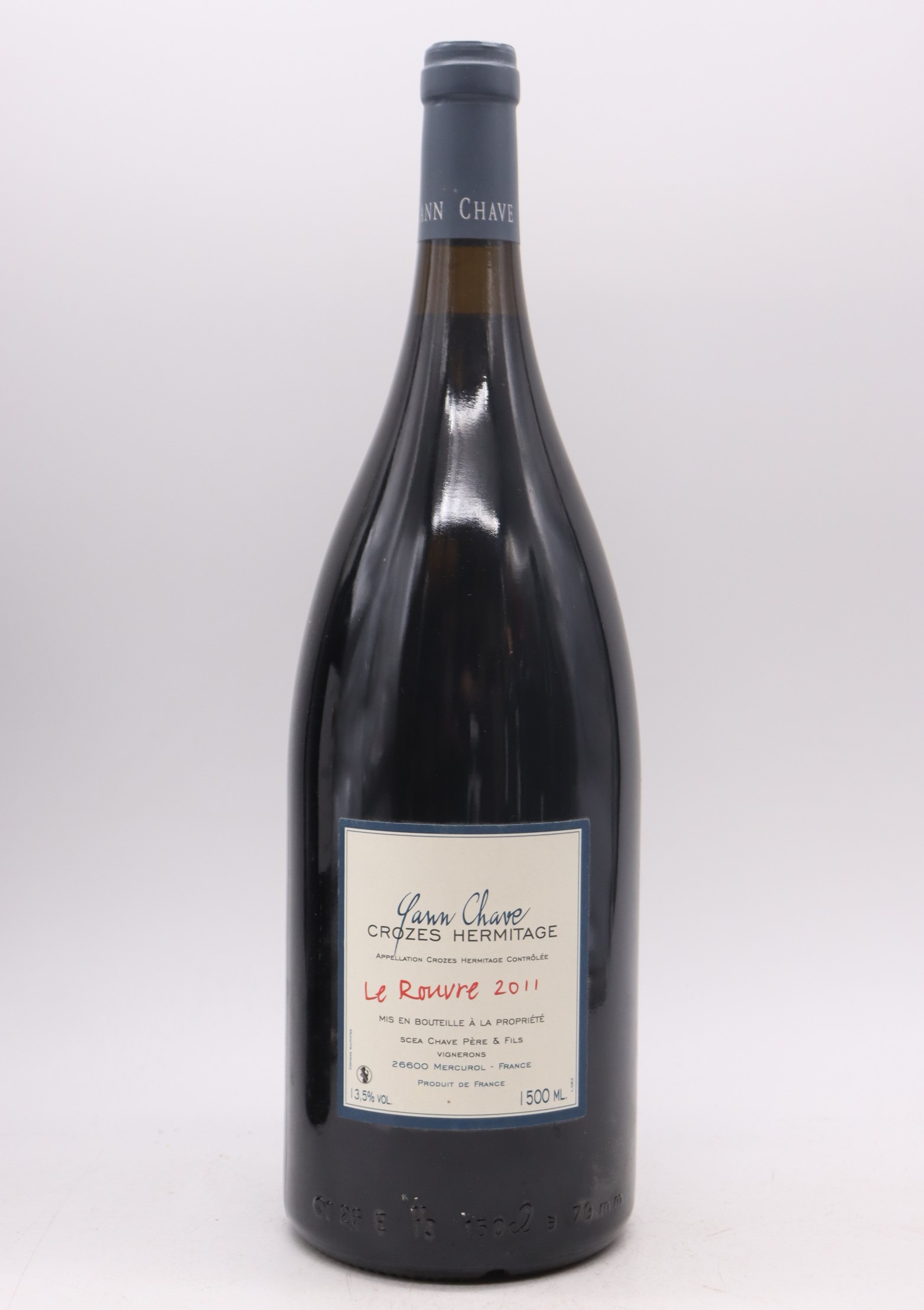 Yann Chave Crozes Hermitage le Rouvre 2011 Magnum - VINS & MILLESIMES