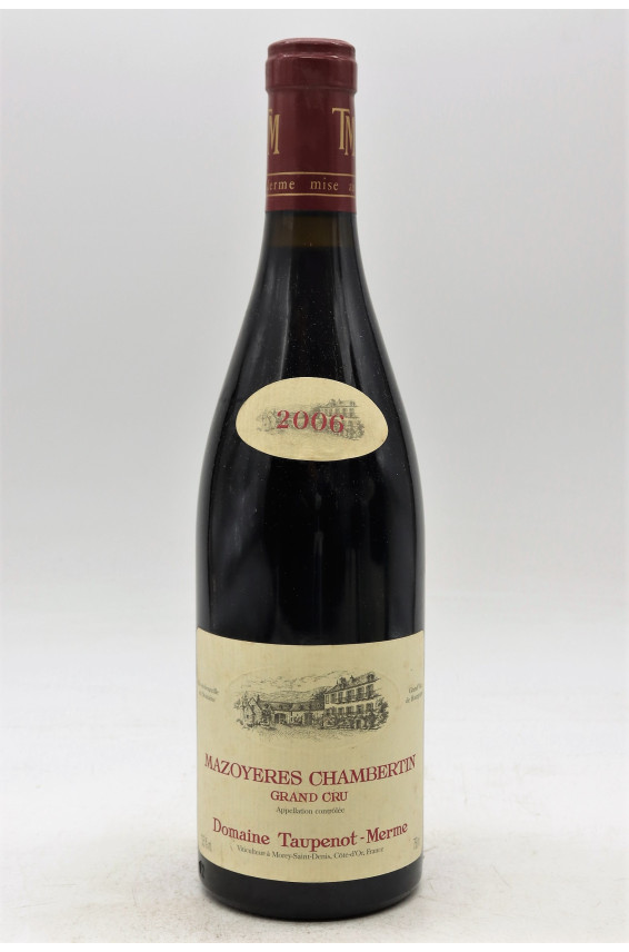 Taupenot Merme Mazoyères Chambertin 2006 - VINS & MILLESIMES