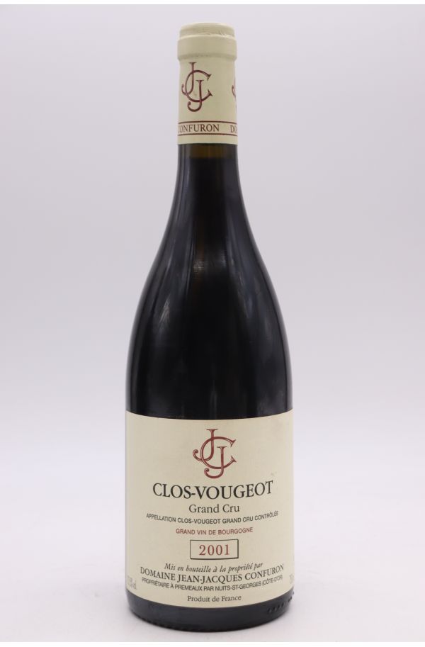 Jean Jacques Confuron Clos Vougeot 2001