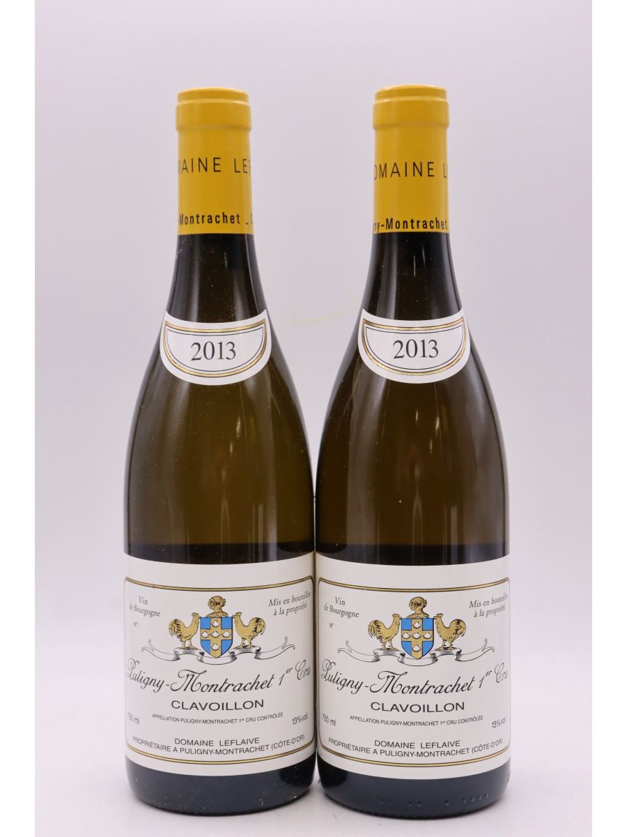Domaine Leflaive Puligny Montrachet 1er cru Clavoillons 2013