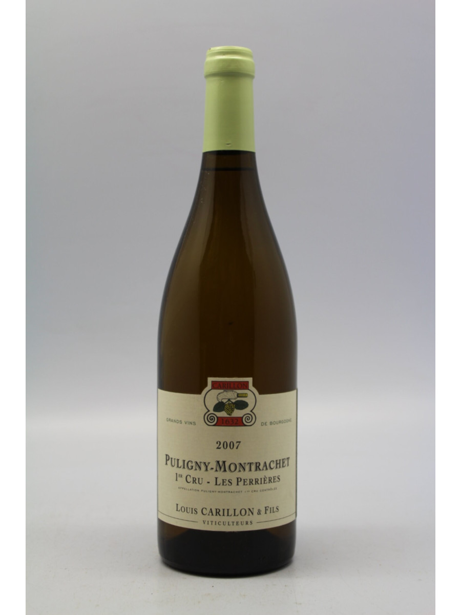 Louis Carillon Puligny Montrachet 1er cru Perrières 2007