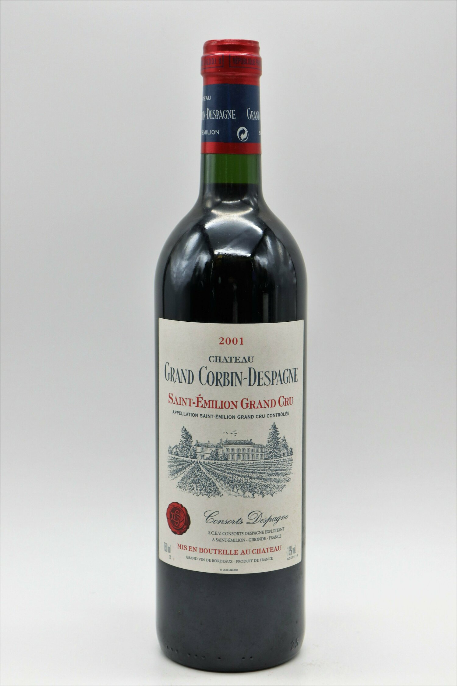 Grand Corbin Despagne 2001 - VINS & MILLESIMES